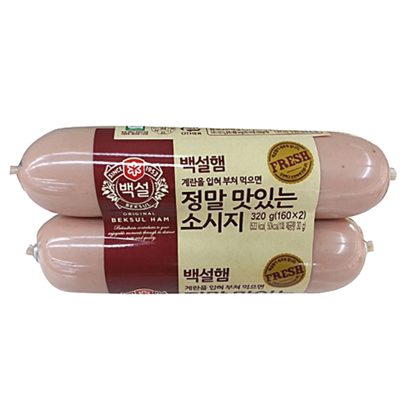 CJ)맛있는소시지160g*2입 | 배민 장보기∙쇼핑