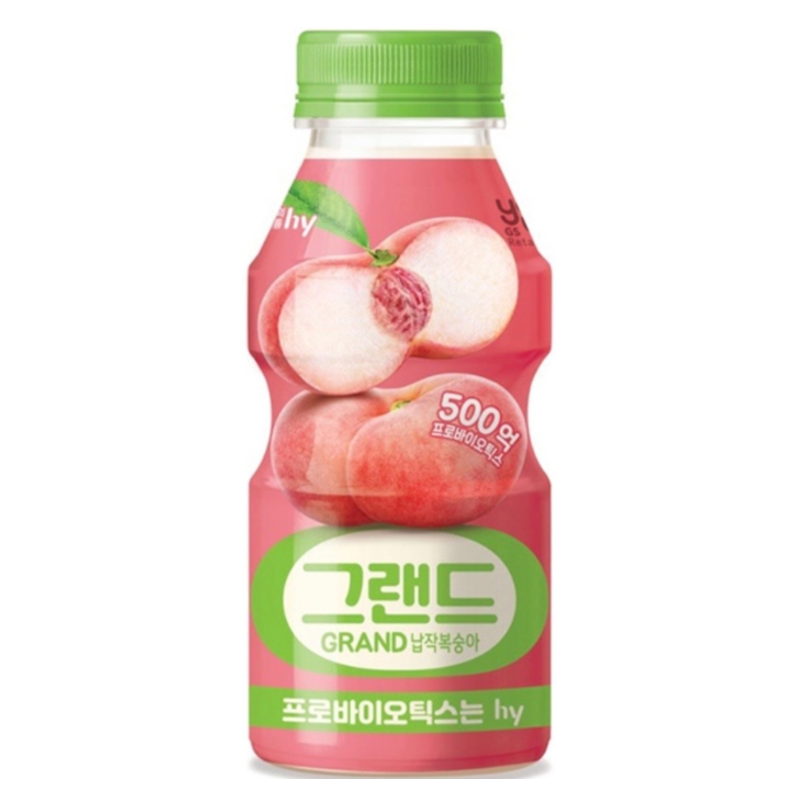 유어스)그랜드납작복숭아280ML | 배민 장보기∙쇼핑