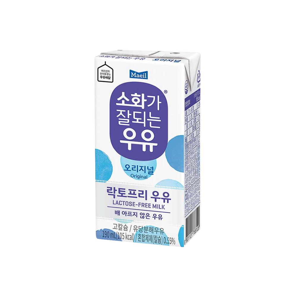매일)소화잘되는우유190ml | 배민 장보기∙쇼핑