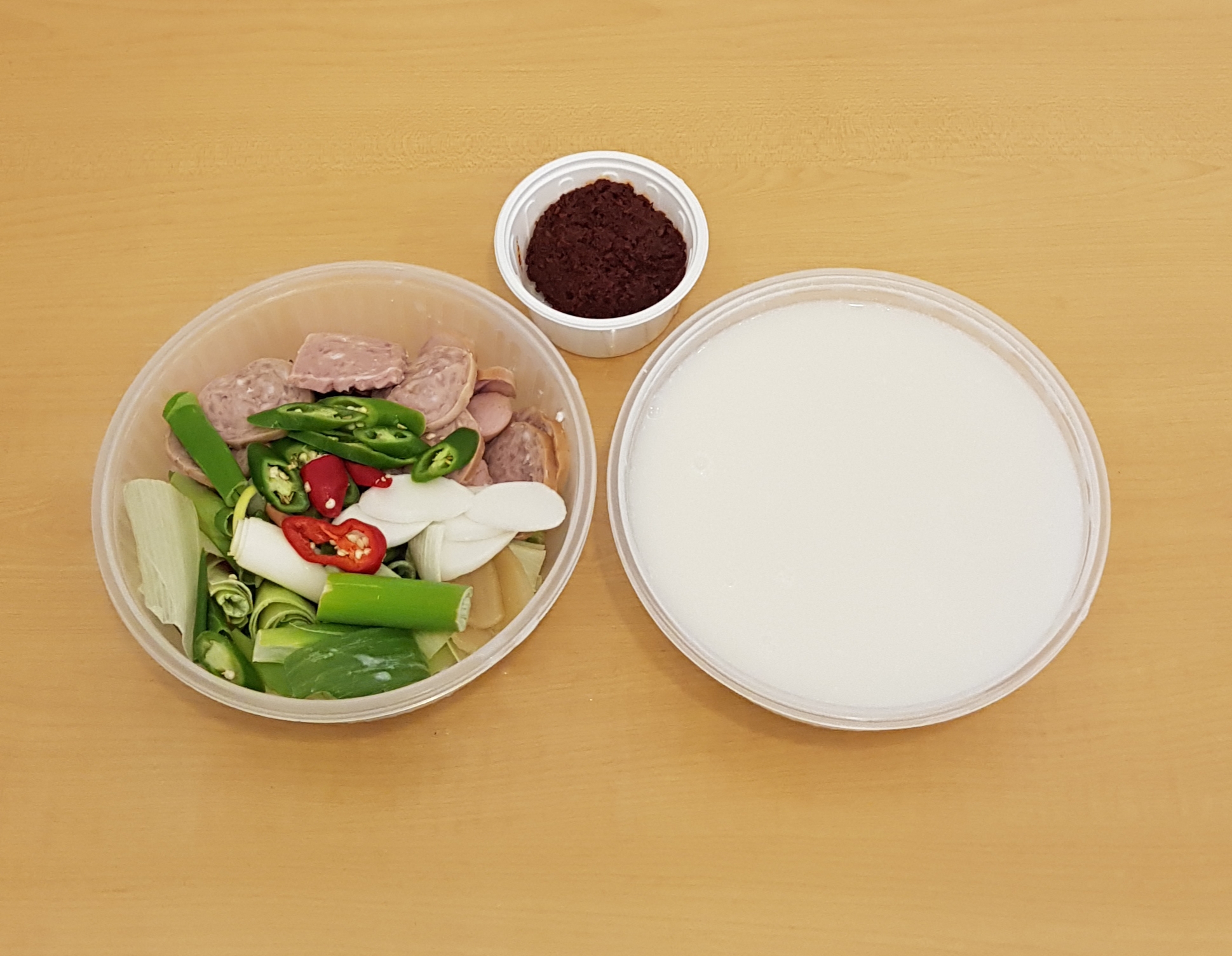 한우사골부대찌개세트 반조리 2~3인분 배민스토어