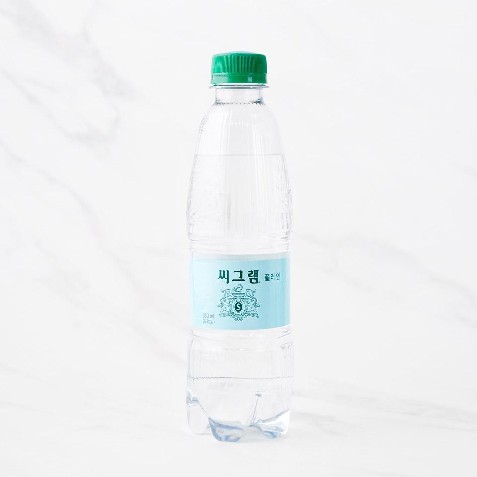 코카콜라 씨그램 플레인 탄산수 350ml 배민스토어
