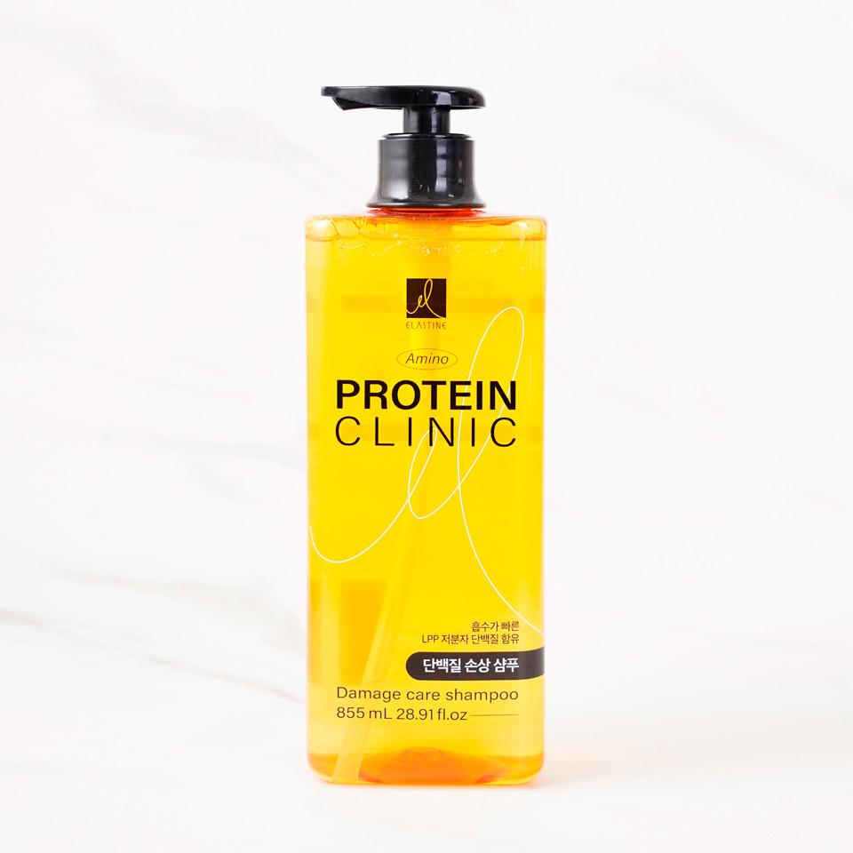 LG 엘라스틴 아미노 프로틴클리닉 손상샴푸 855ml | 배민스토어