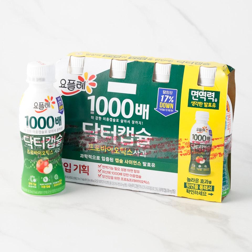 빙그레 닥터캡슐 사과 130ml*3 | 배민스토어