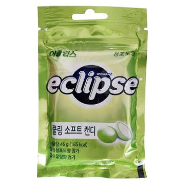 이클립스쿨링소프트캔디 청포도향 45g 한국마즈 유 배민스토어