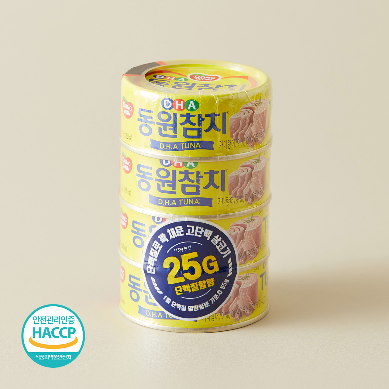 동원 DHA 참치기획 135g*4개입 | 배민스토어
