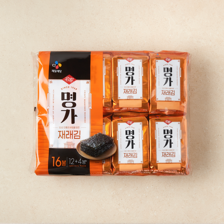 CJ 명가 재래김 4g*16ea | 배민 장보기∙쇼핑