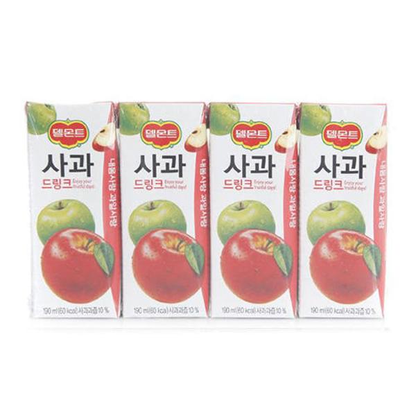 델몬트사과드링크190mlx4 배민 장보기∙쇼핑