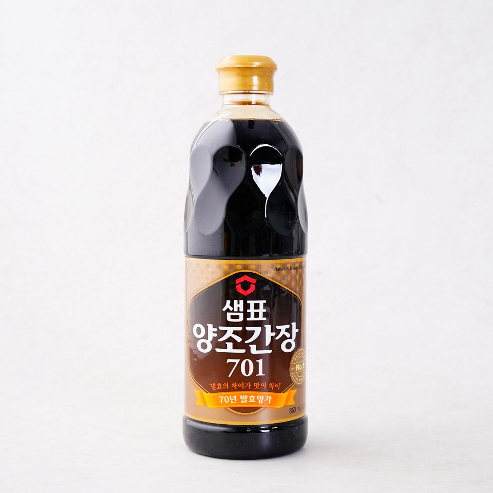 샘표 양조간장(701) 860ml | 배민스토어