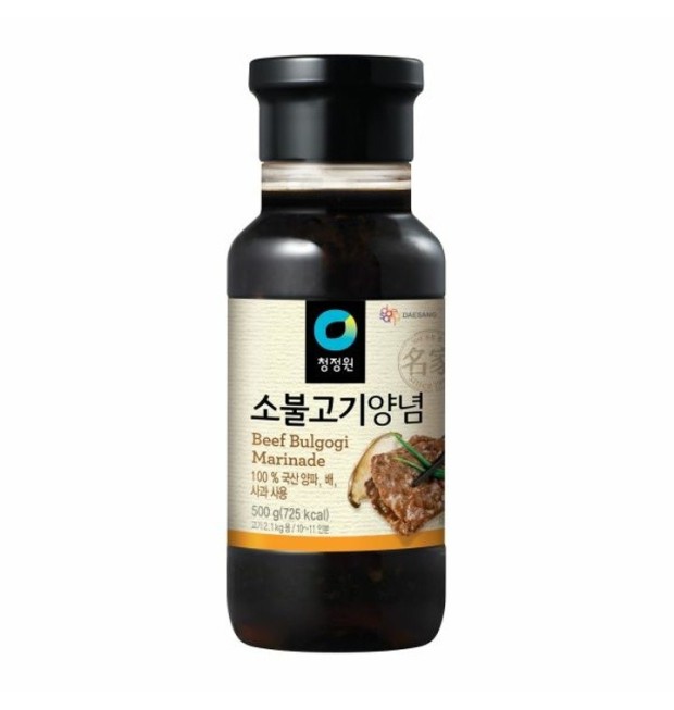 청정원 소불고기양념500g 배민스토어