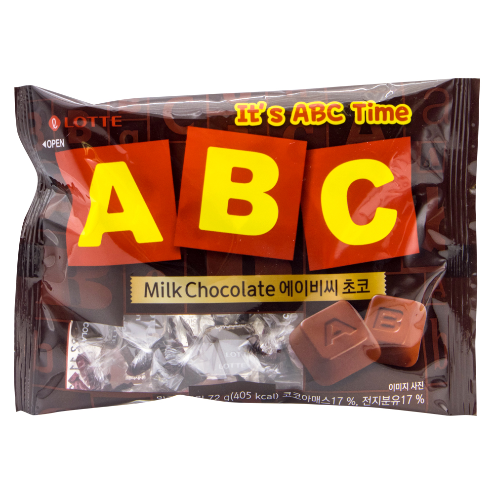 롯데 Abc초코72g 배민스토어