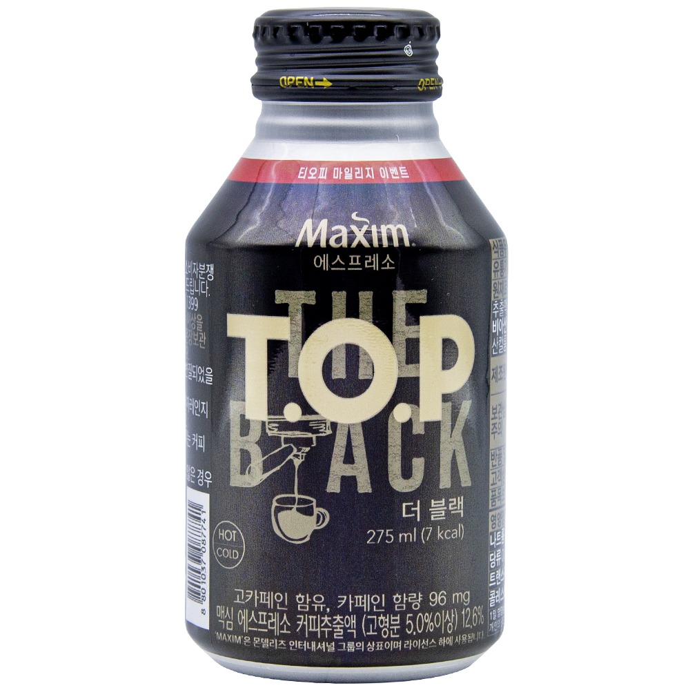 TOP더블랙275ml | 배민 장보기∙쇼핑