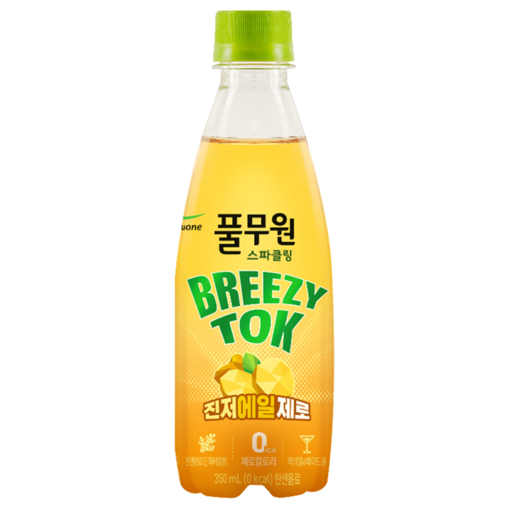 풀무원 브리지톡 진저에일 제로 350ml 배민 장보기∙쇼핑