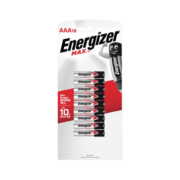 에너자이저 맥스 AAA 18입 | 배민 장보기∙쇼핑