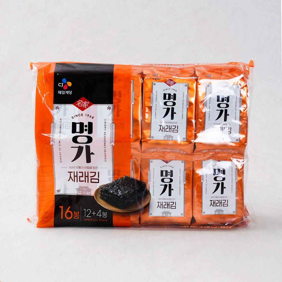 CJ 햇바삭 명가재래김*16봉 | 배민스토어