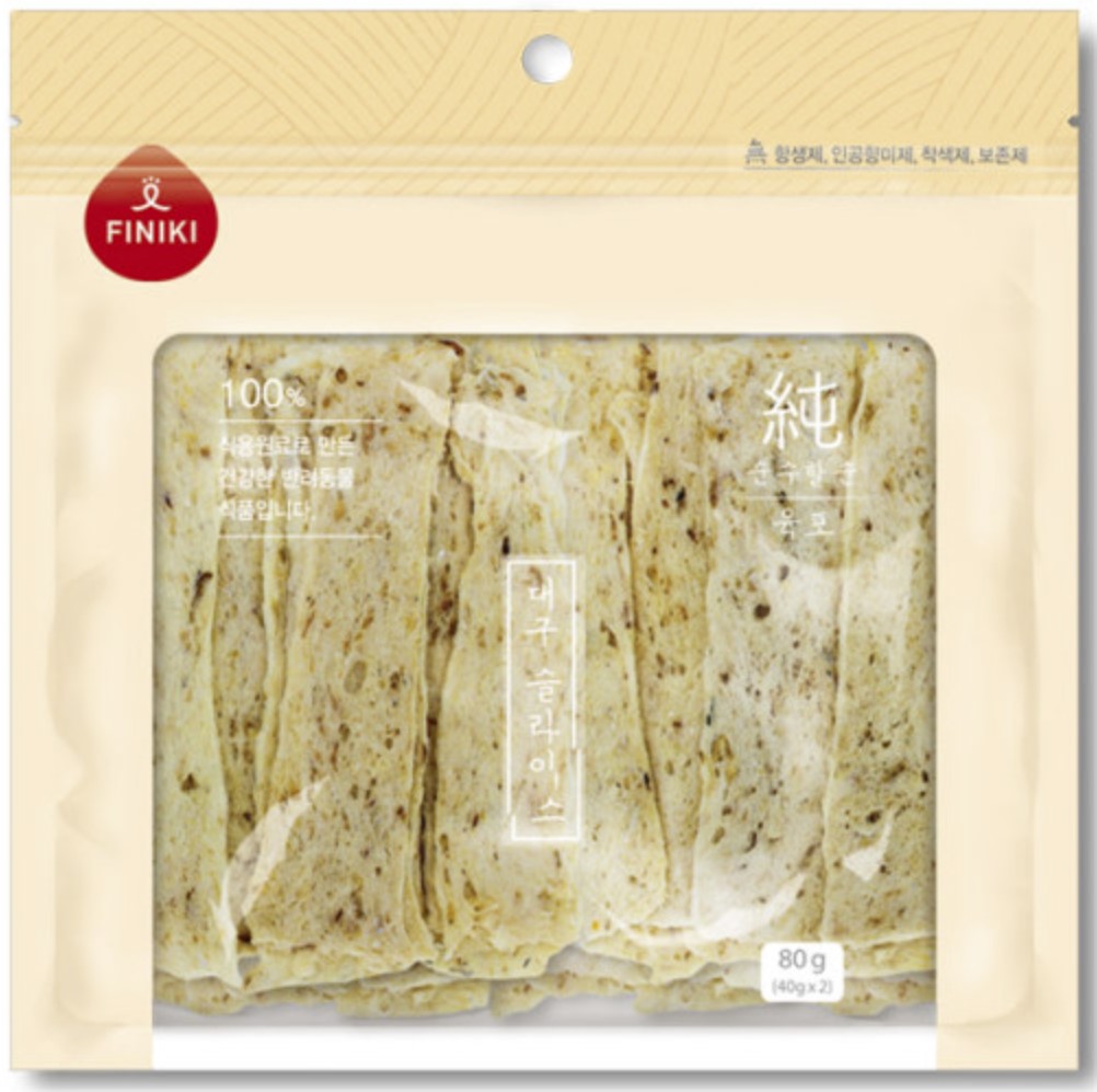 피니키 FINIKI 대구 슬라이스 육포 80g | 배민스토어