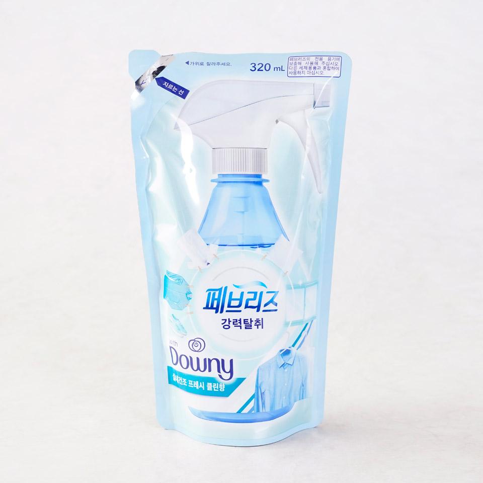 P&G 페브리즈 프레시클린향 탈취제 리필 320ml | 배민 장보기∙쇼핑