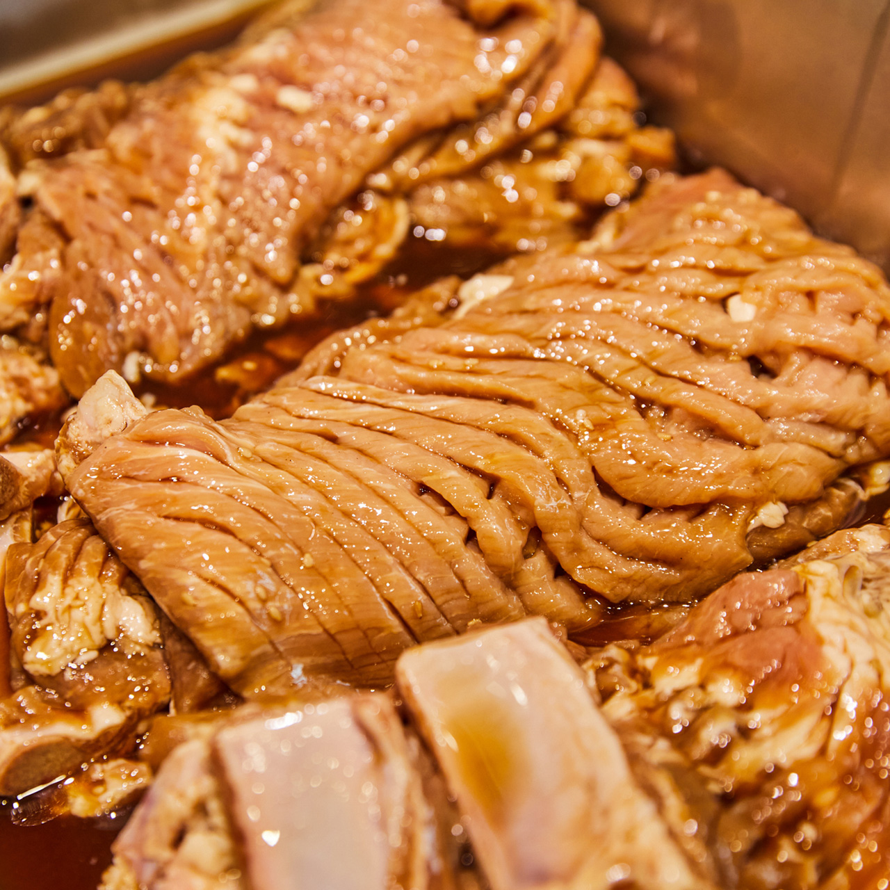 양념 포갈비 1kg 배민스토어