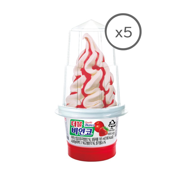 롯데 더블비얀코 5입 배민 장보기∙쇼핑