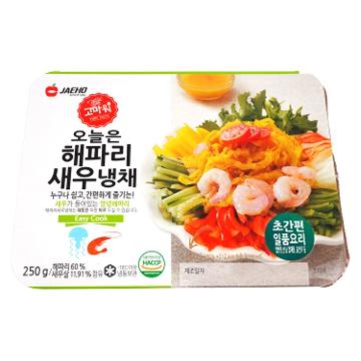 오늘은해파리새우냉채 250g 주 재호식품 배민 장보기∙쇼핑