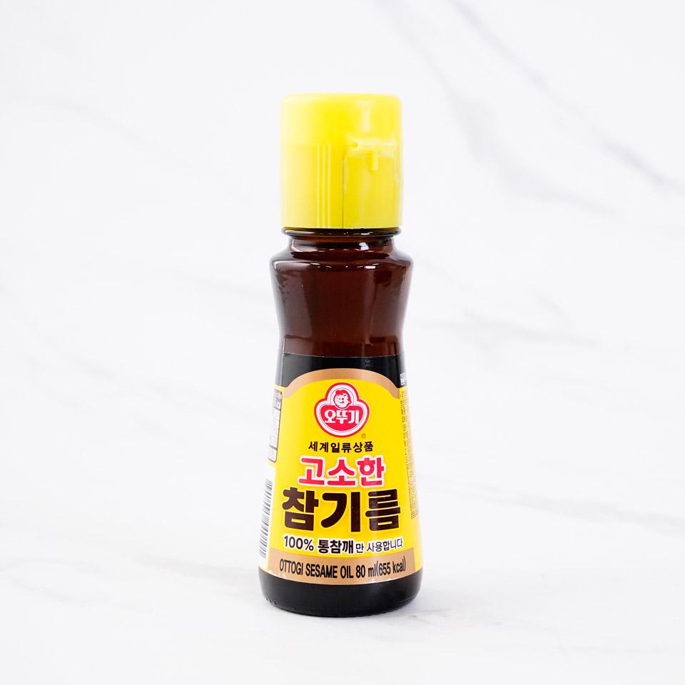 오뚜기 고소한 참기름 80ml 배민스토어