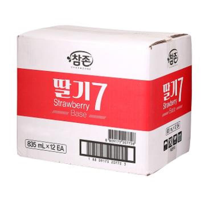 딸기7 원액 835ml 참존 배민스토어