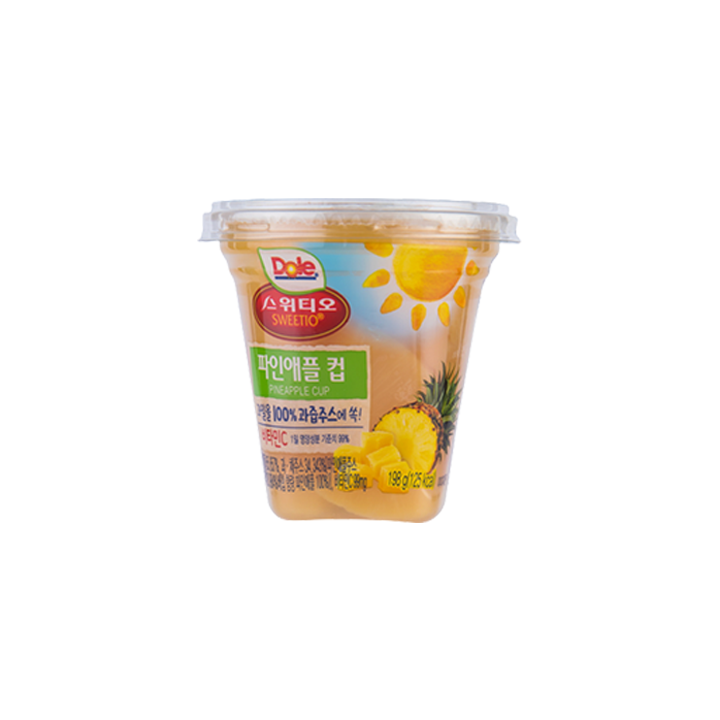 Dole 파인애플 컵 198g 배민 장보기∙쇼핑