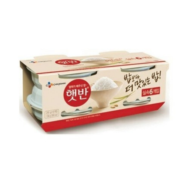 CJ 햇반 200g*6입 | 배민 장보기∙쇼핑