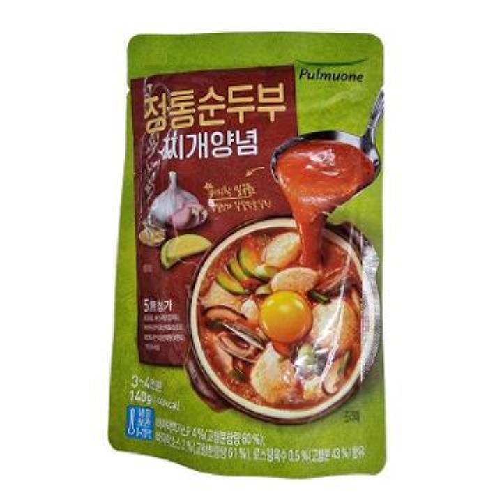정통순두부찌개양념 140g 풀무원식품 주 배민 장보기∙쇼핑