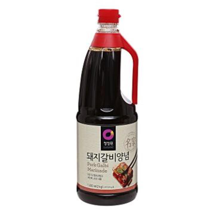 돼지갈비양념 2kg 청정원 배민스토어
