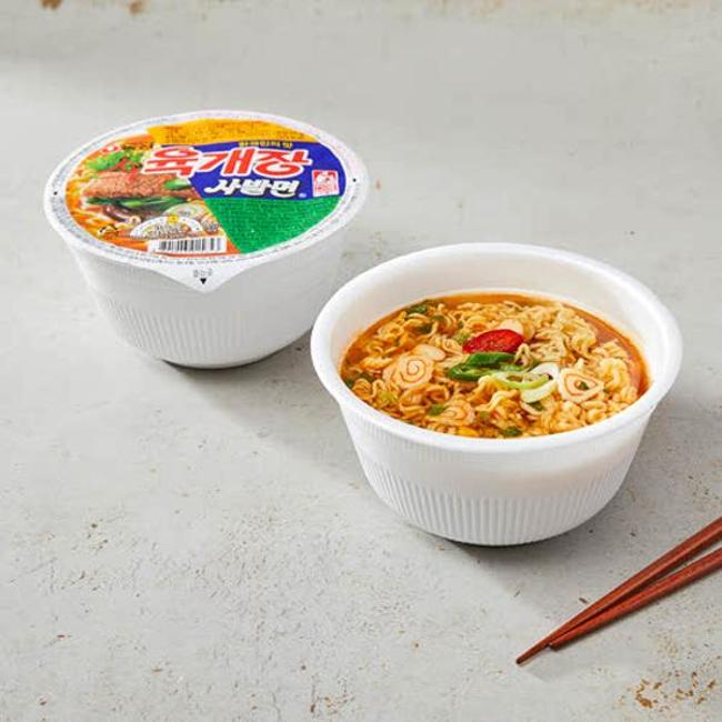 농심 육개장사발면86g 배민 장보기∙쇼핑