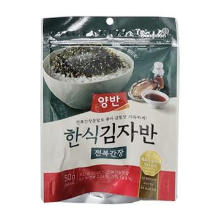 양반한식김자반 전복간장 50g 주 동원fandb 배민스토어