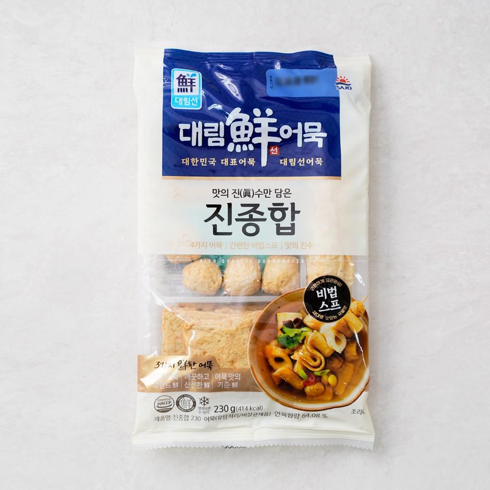 사조대림 진종합 어묵 205g | 배민스토어