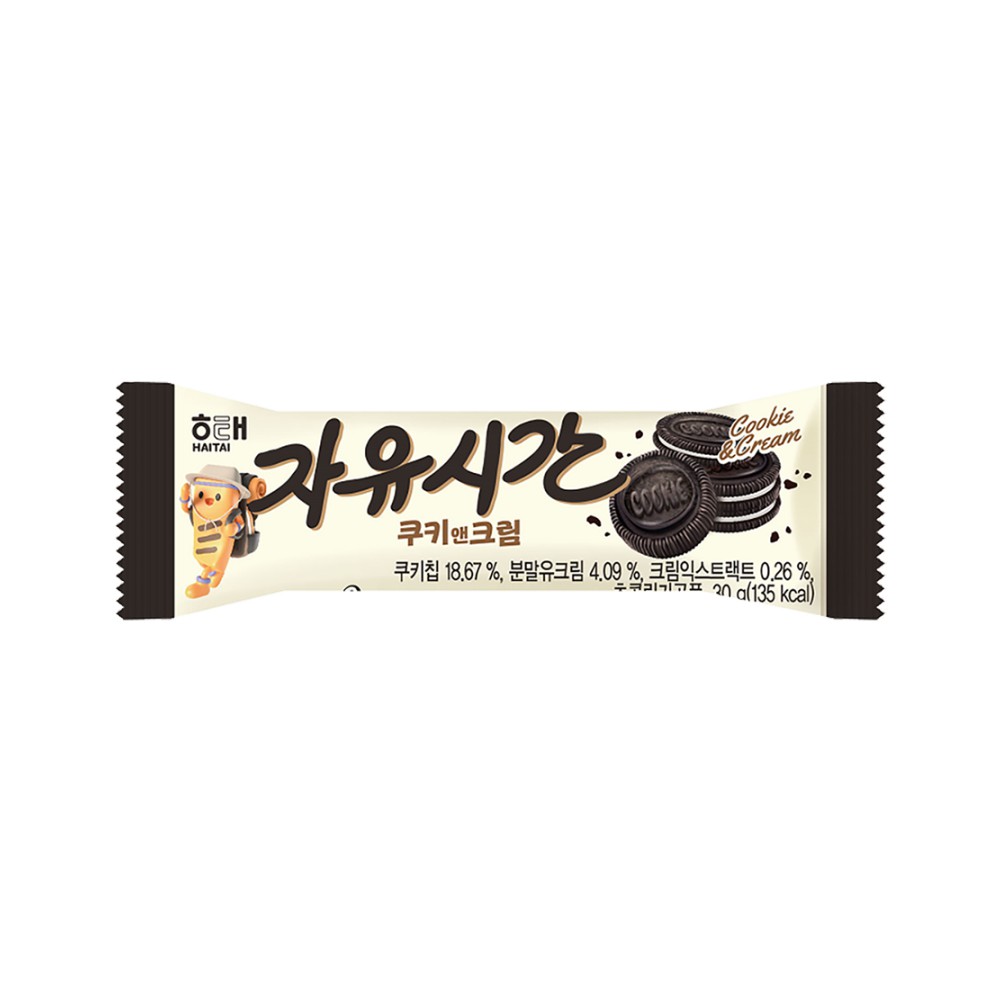 해태 자유시간쿠키앤크림 배민스토어
