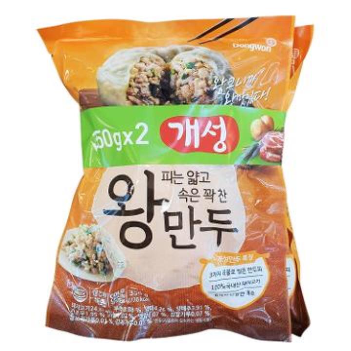 개성왕만두 350gx2입 주 동원fandb 배민스토어