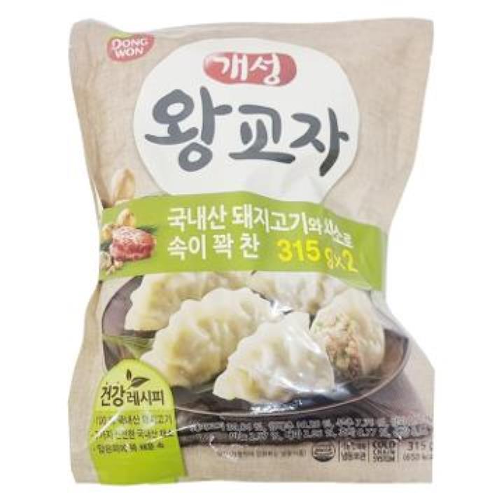 개성왕교자만두 315gx2입 주 동원fandb 배민스토어