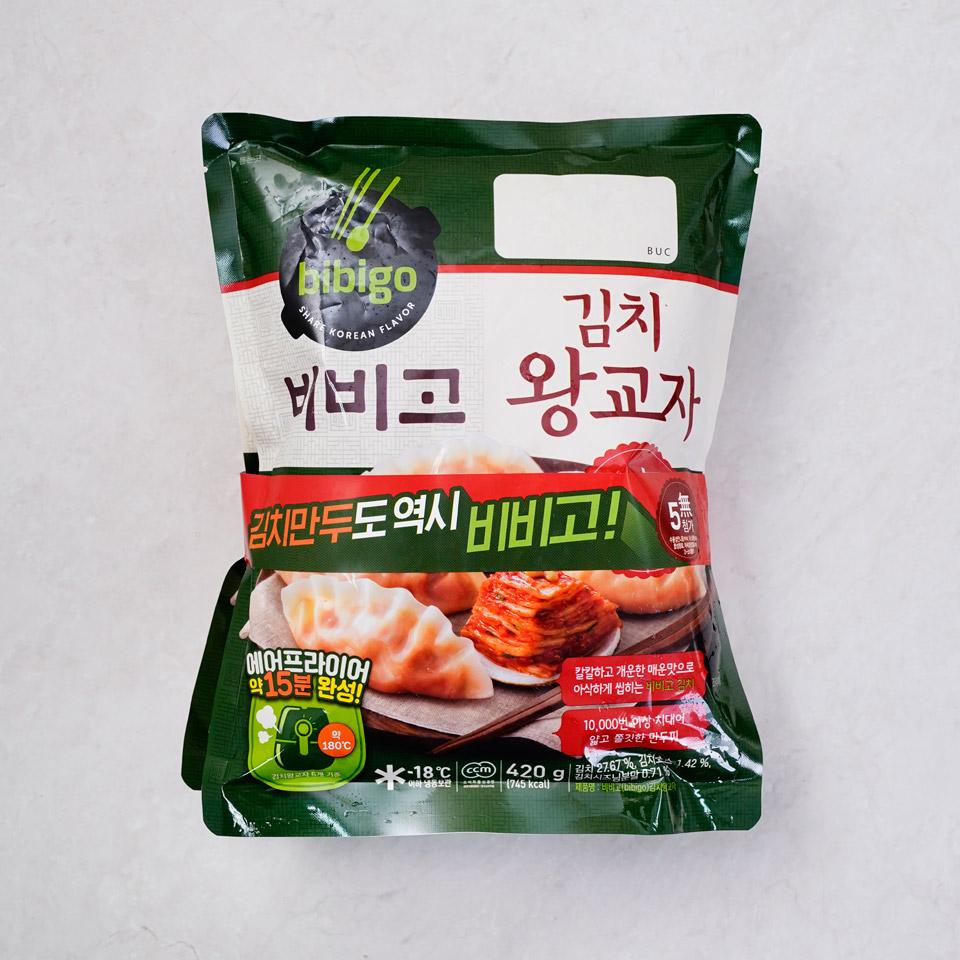 CJ 비비고 김치왕교자 420g*2 | 배민스토어