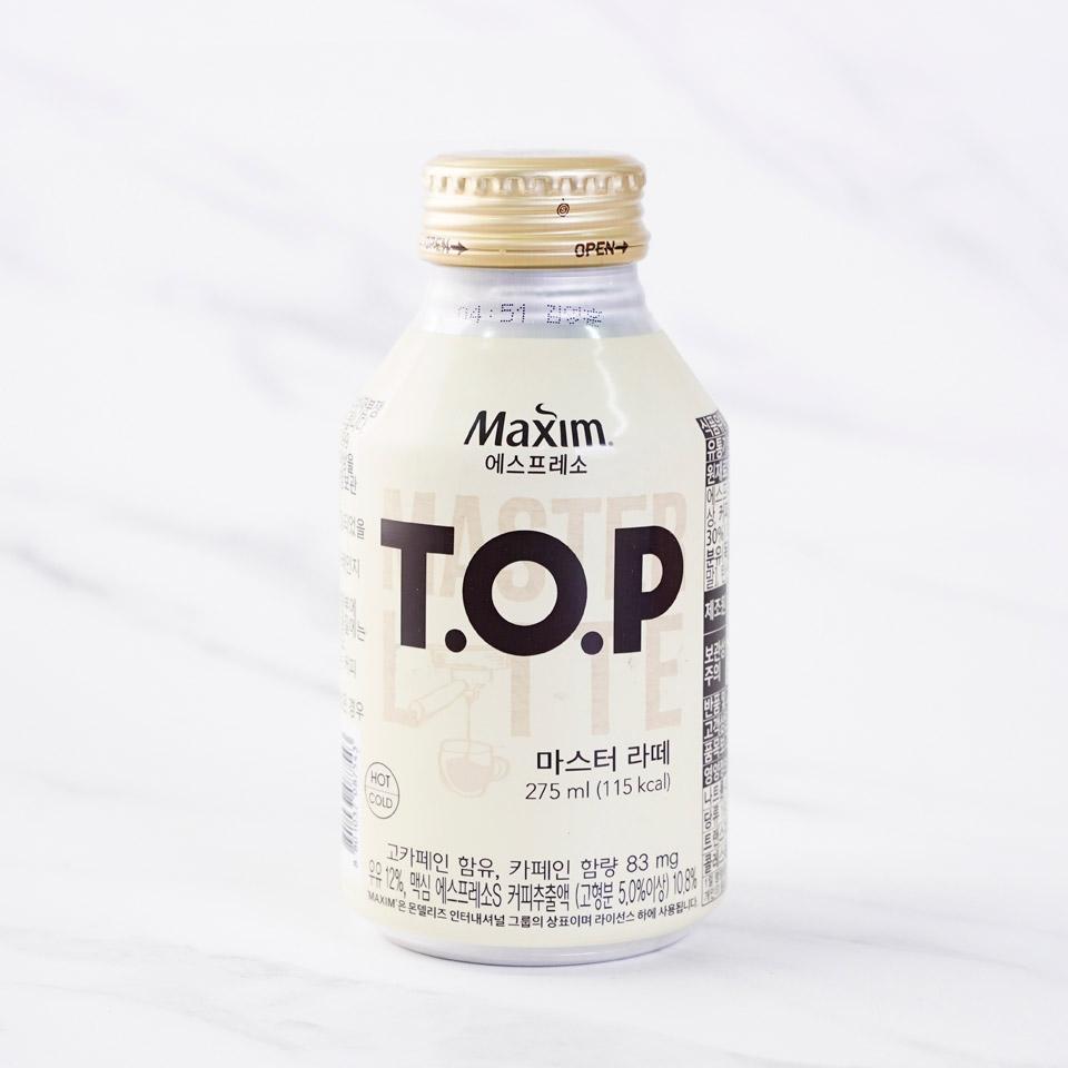 동서 맥심 TOP 마스터 라떼 커피 275ml | 배민스토어
