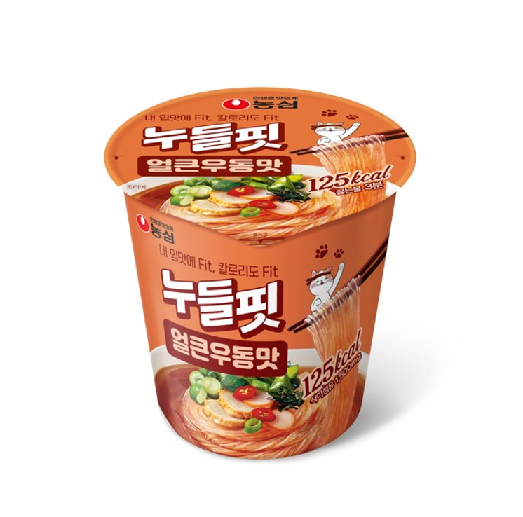 농심누들핏얼큰우동맛소컵 배민 장보기∙쇼핑