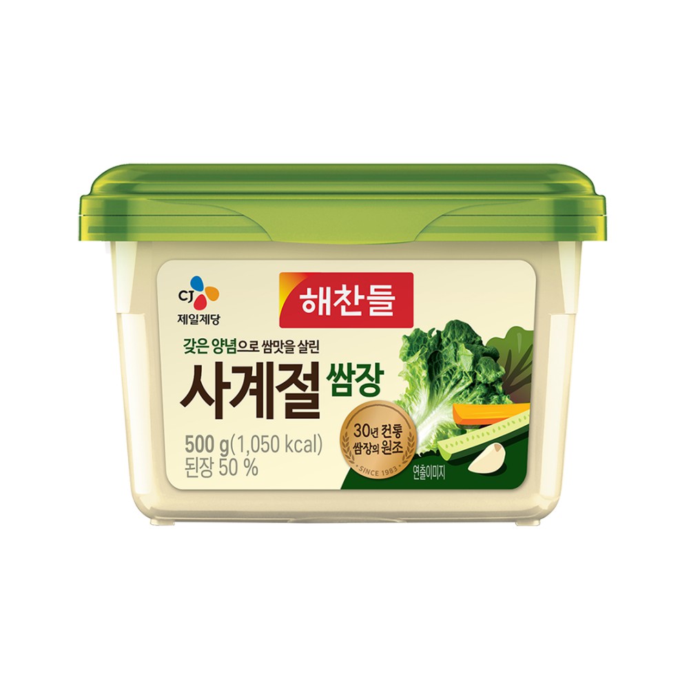 Cj 해찬들사계절쌈장500g 배민 장보기∙쇼핑