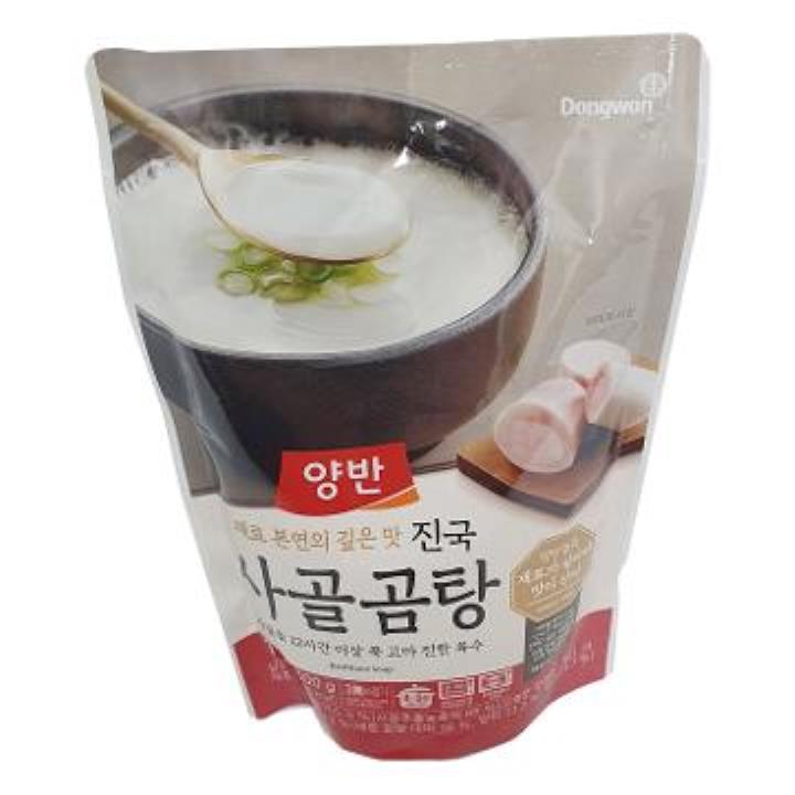 양반진국사골곰탕 500g 주 동원fandb 배민스토어
