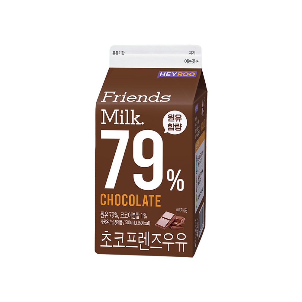 HEYROO초코프렌즈500ml | 배민스토어