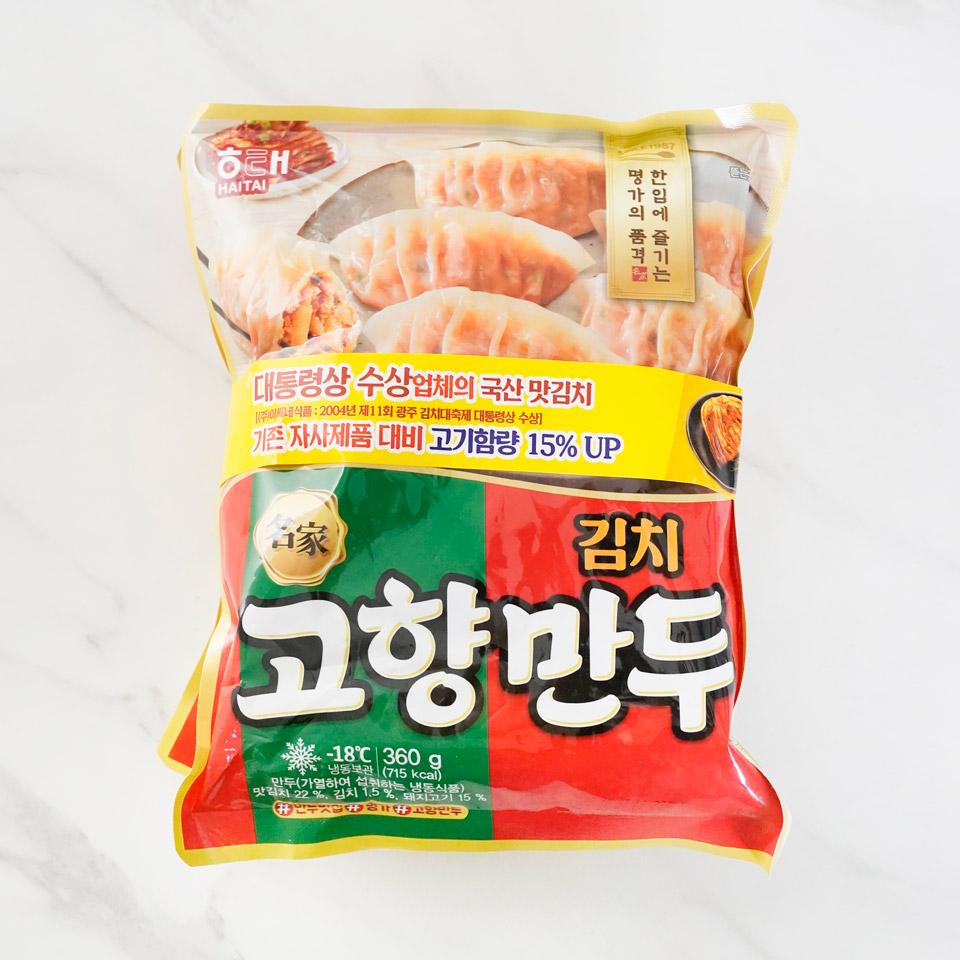 해태 명가 고향만두 김치 360g 2 배민스토어