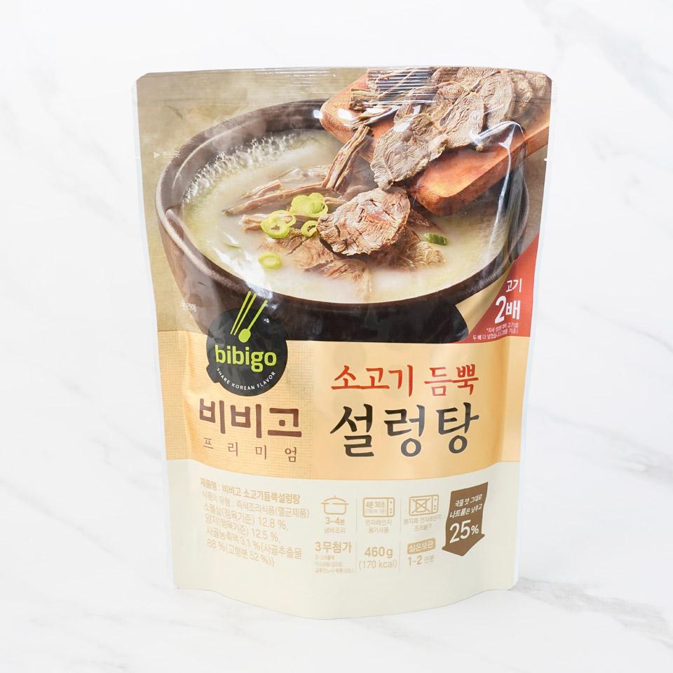 CJ 비비고 소고기듬뿍 설렁탕 460g | 배민스토어