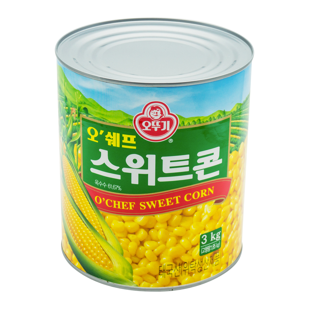 오뚜기 오쉐프스위트콘3kg 배민스토어