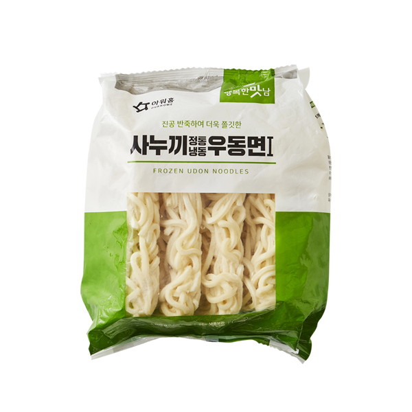 사누끼정통냉동우동면 아워홈 1,150g(230g*5ea) | 배민스토어
