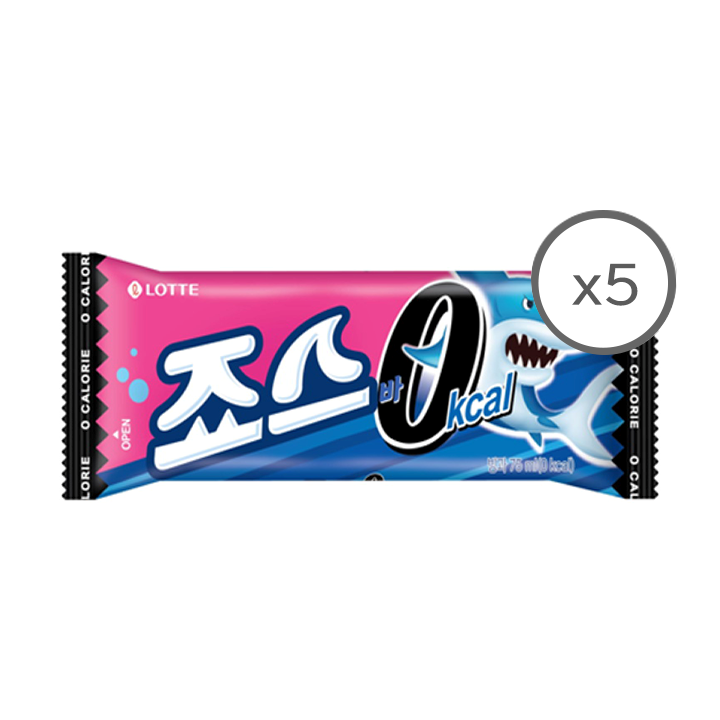 롯데 죠스바 0칼로리 5입 배민 장보기∙쇼핑