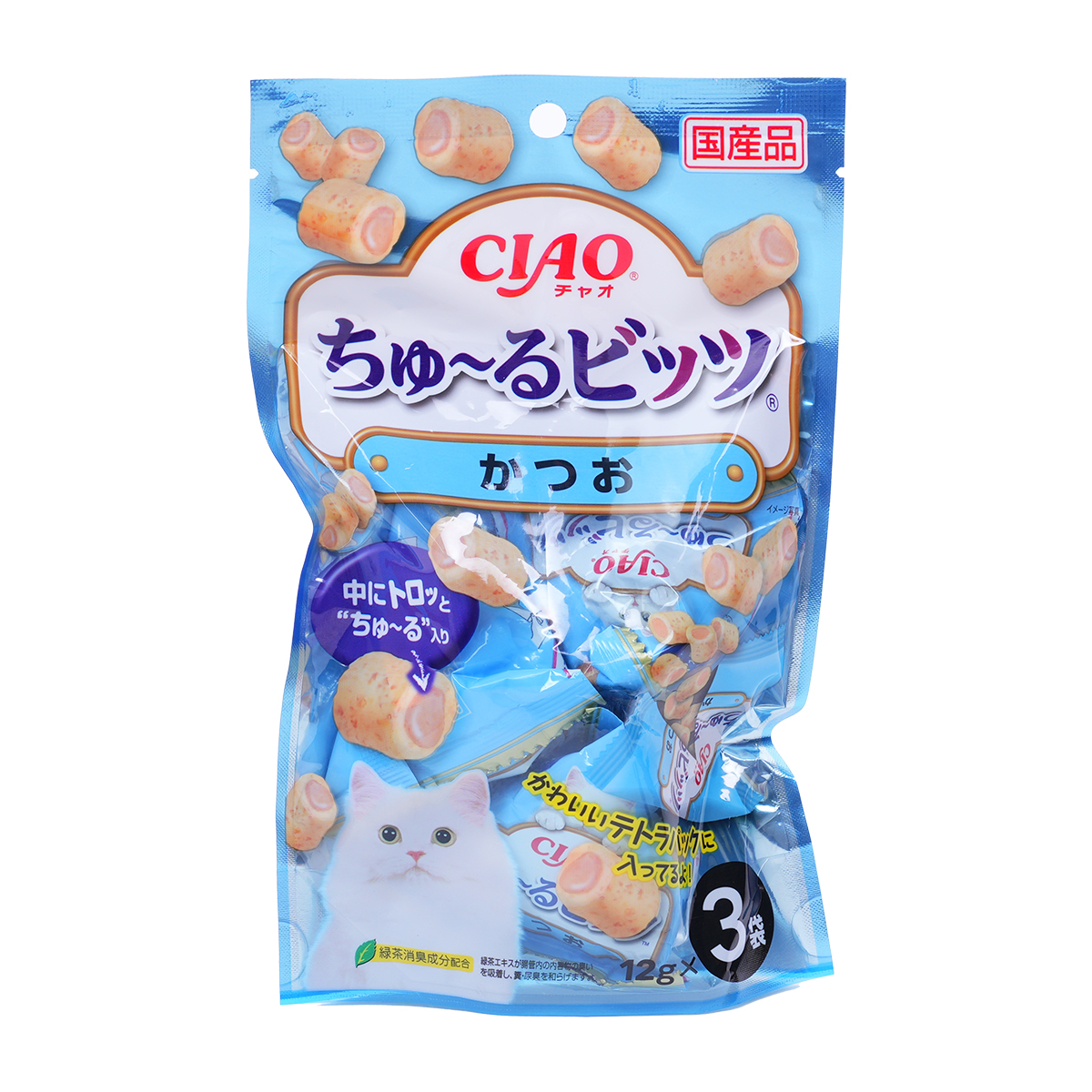 챠오 츄르비츠 가다랑어 36g (12g*3ea) | 배민 장보기∙쇼핑