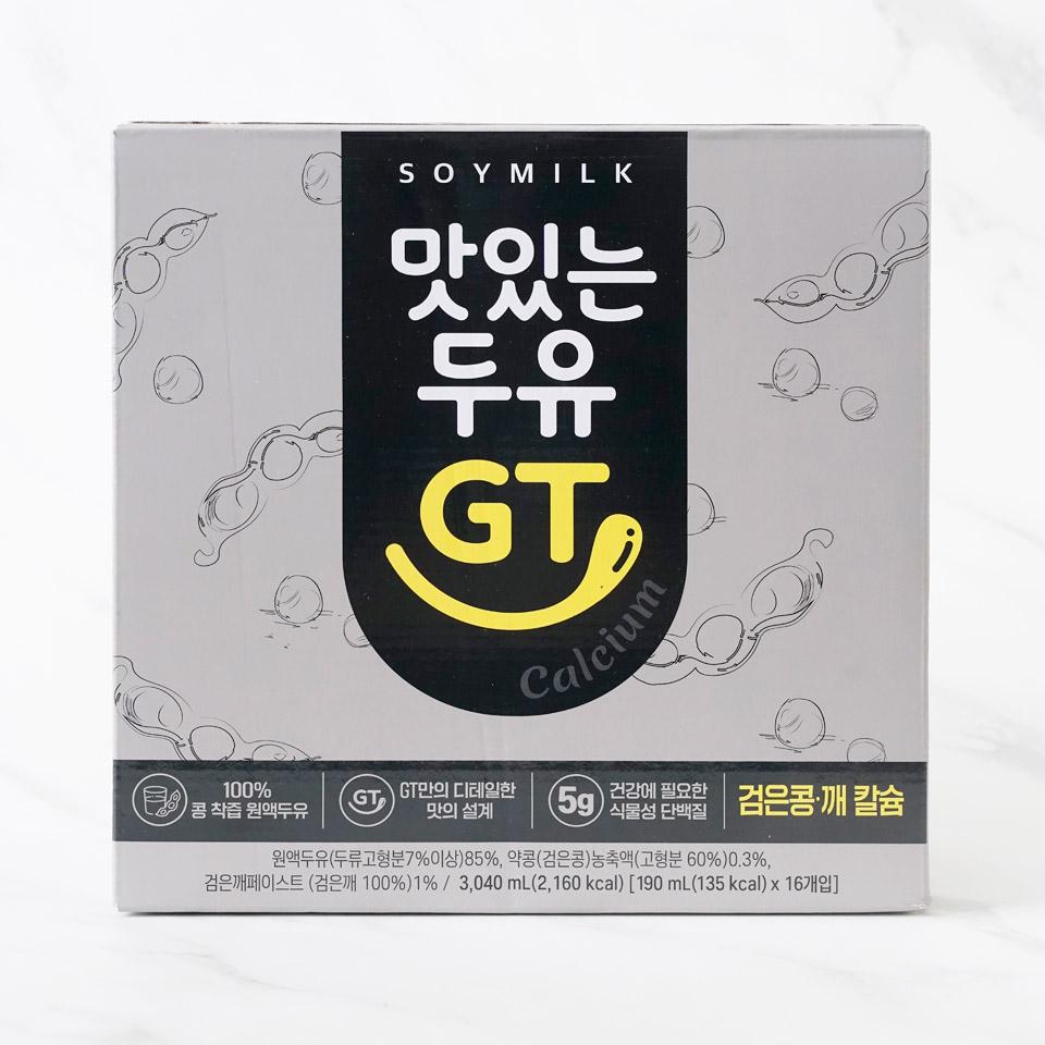 남양 맛있는 두유 GT 검은콩깨 190ml*16개 | 배민스토어