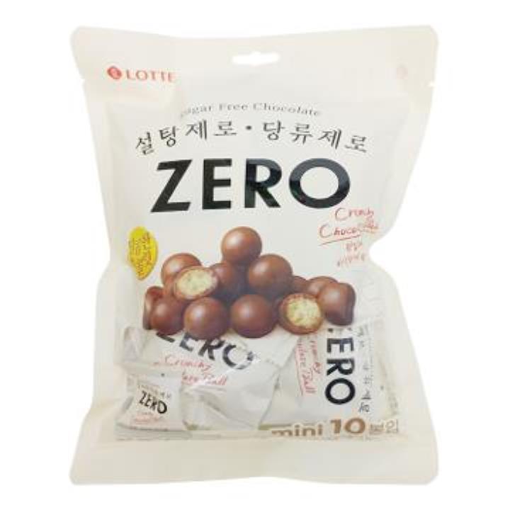 제로크런치초코볼 140g 14gx10입 롯데제과 주 배민스토어