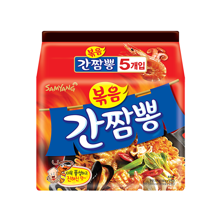 삼양 간짬뽕140g*5입 | 배민 장보기∙쇼핑